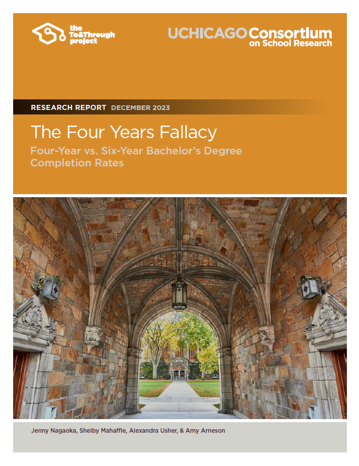 The Four Years Fallacy | UChicago Consortium on School Research